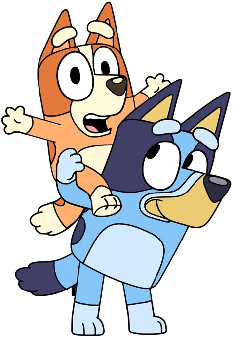 Bluey Kleurplaten Gratis om te Printen en Te Kleuren