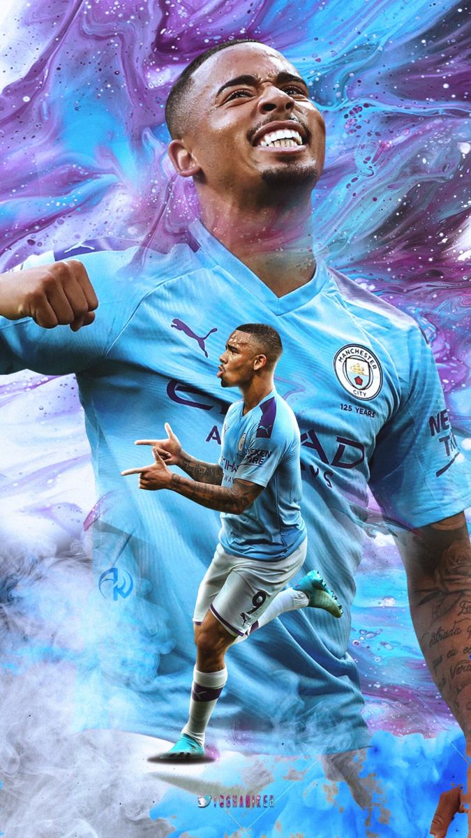 Gabriel Jesus kleurplaten gratis om te printen en hoge kwaliteit