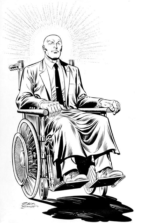 Professor X kleurplaten gratis om te printen en hoge kwaliteit